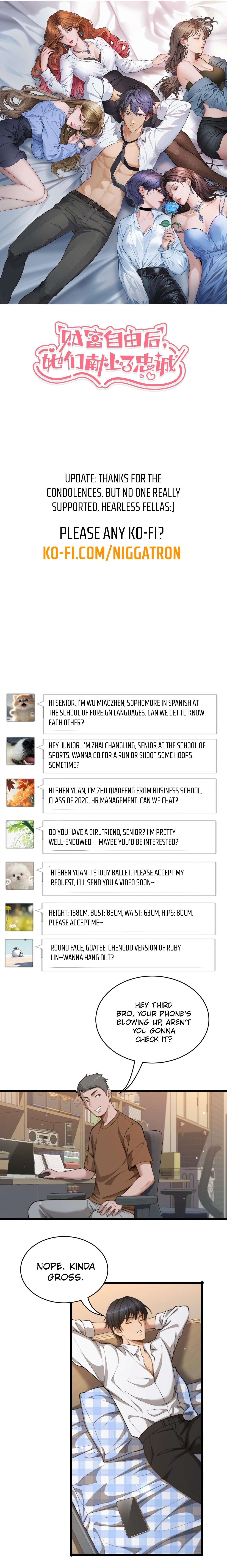 After Becoming Financially Free, They Offered Their Loyalty - Chapter ...