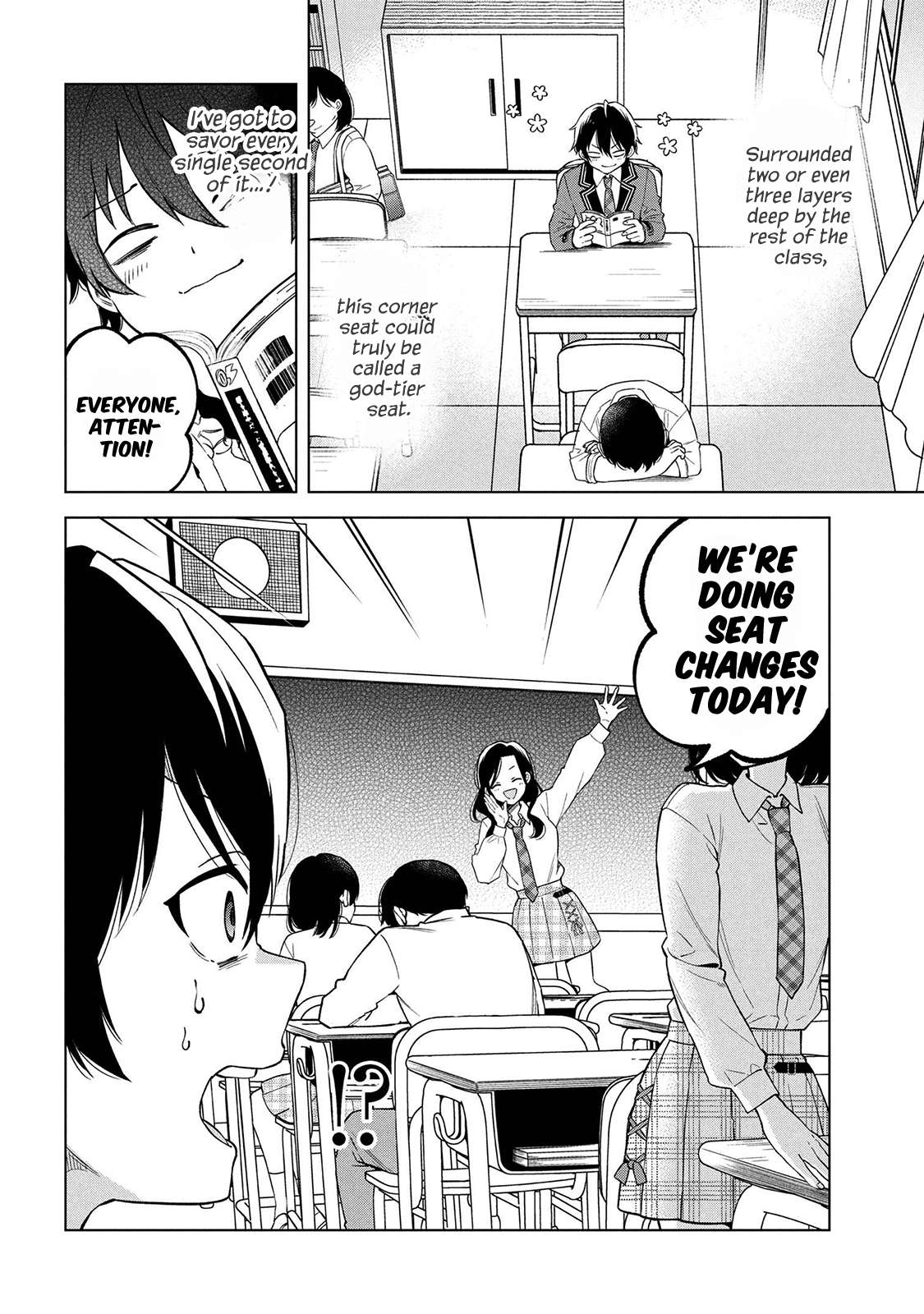 Inkyā no ore ga sekigae de S-kyū bishoujo ni kakomaretara himitsu no ...