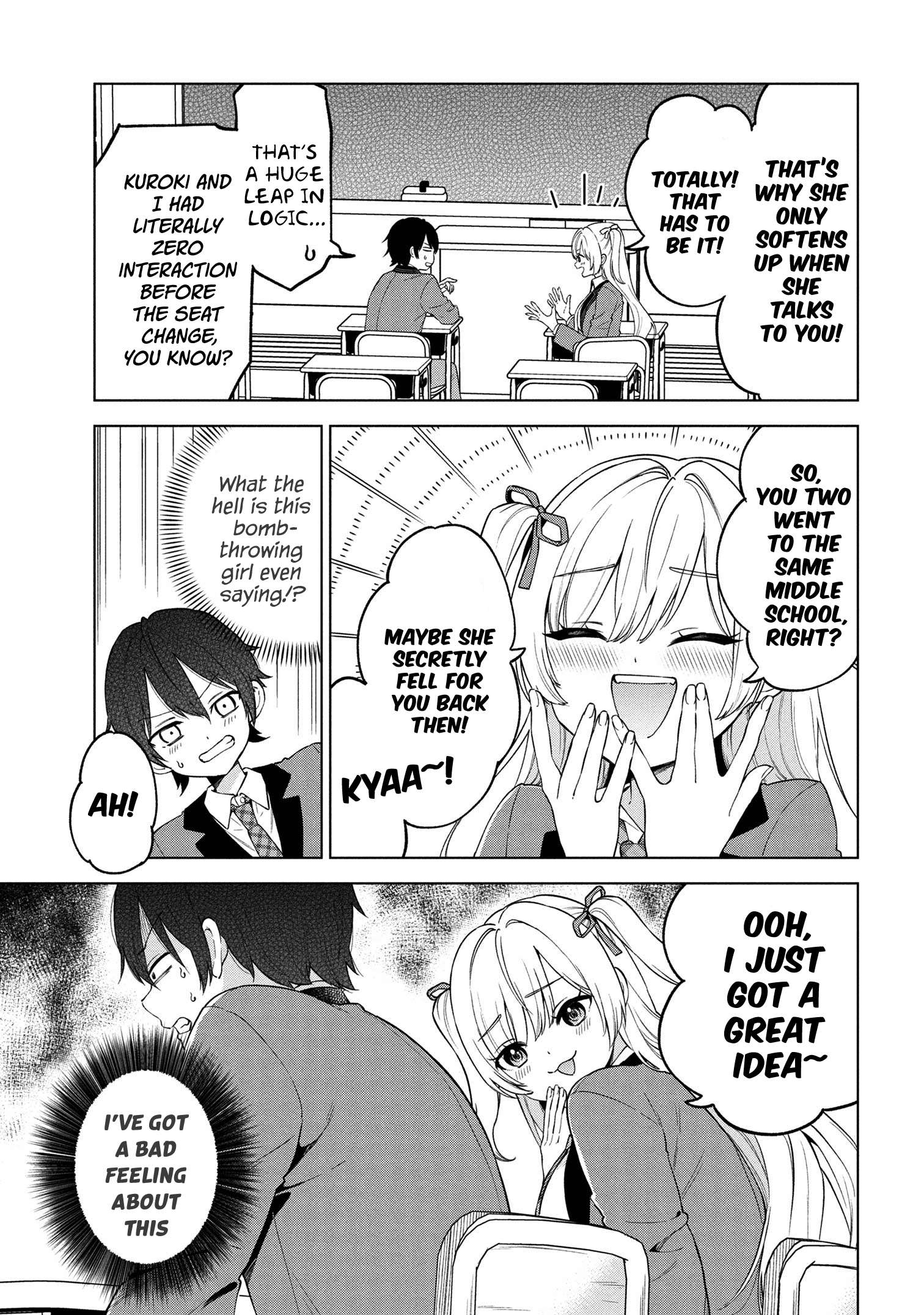 Inkyā no ore ga sekigae de S-kyū bishoujo ni kakomaretara himitsu no ...