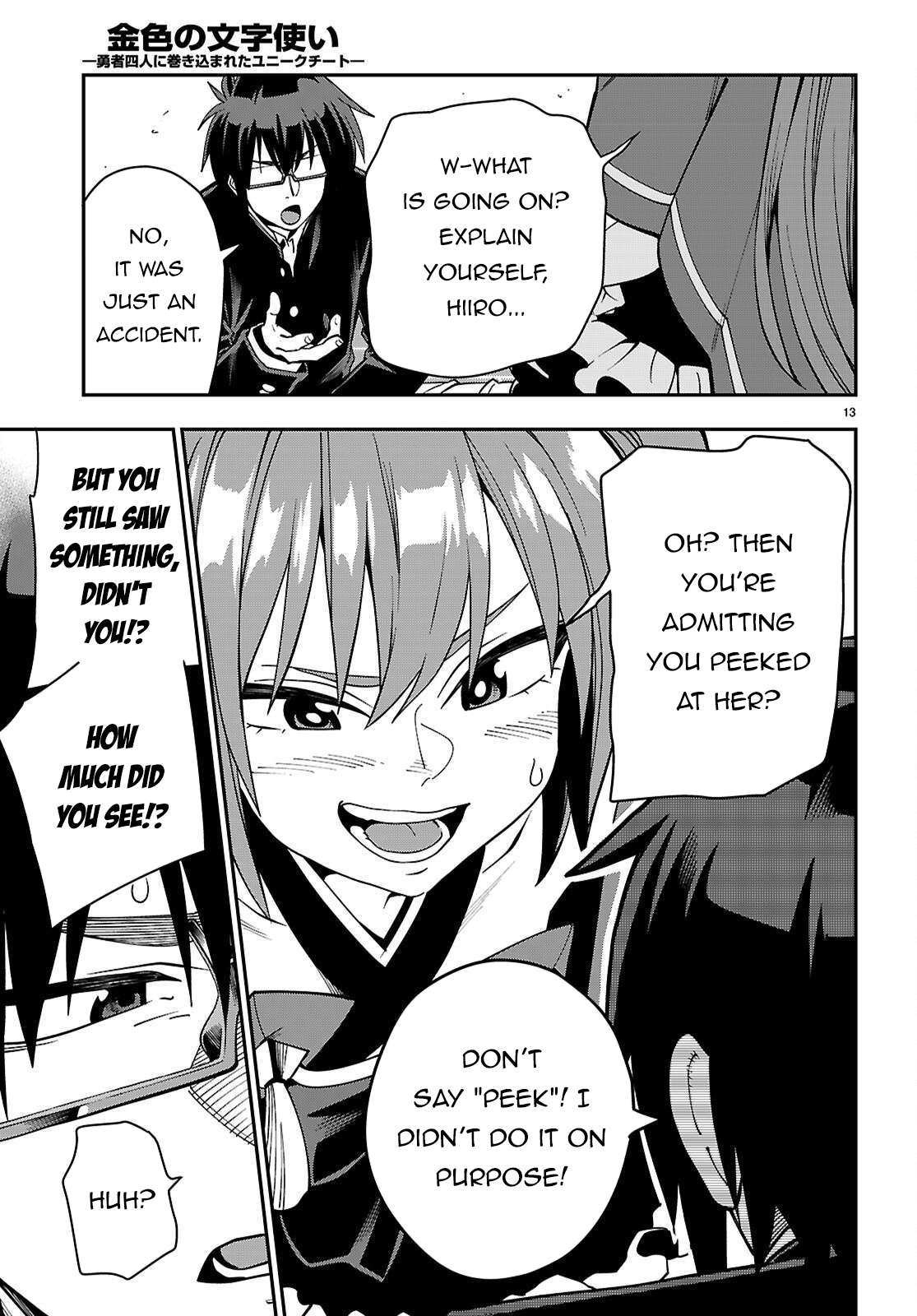 Konjiki no Moji Tsukai – Yuusha Yonin ni Makikomareta Unique Cheat ...